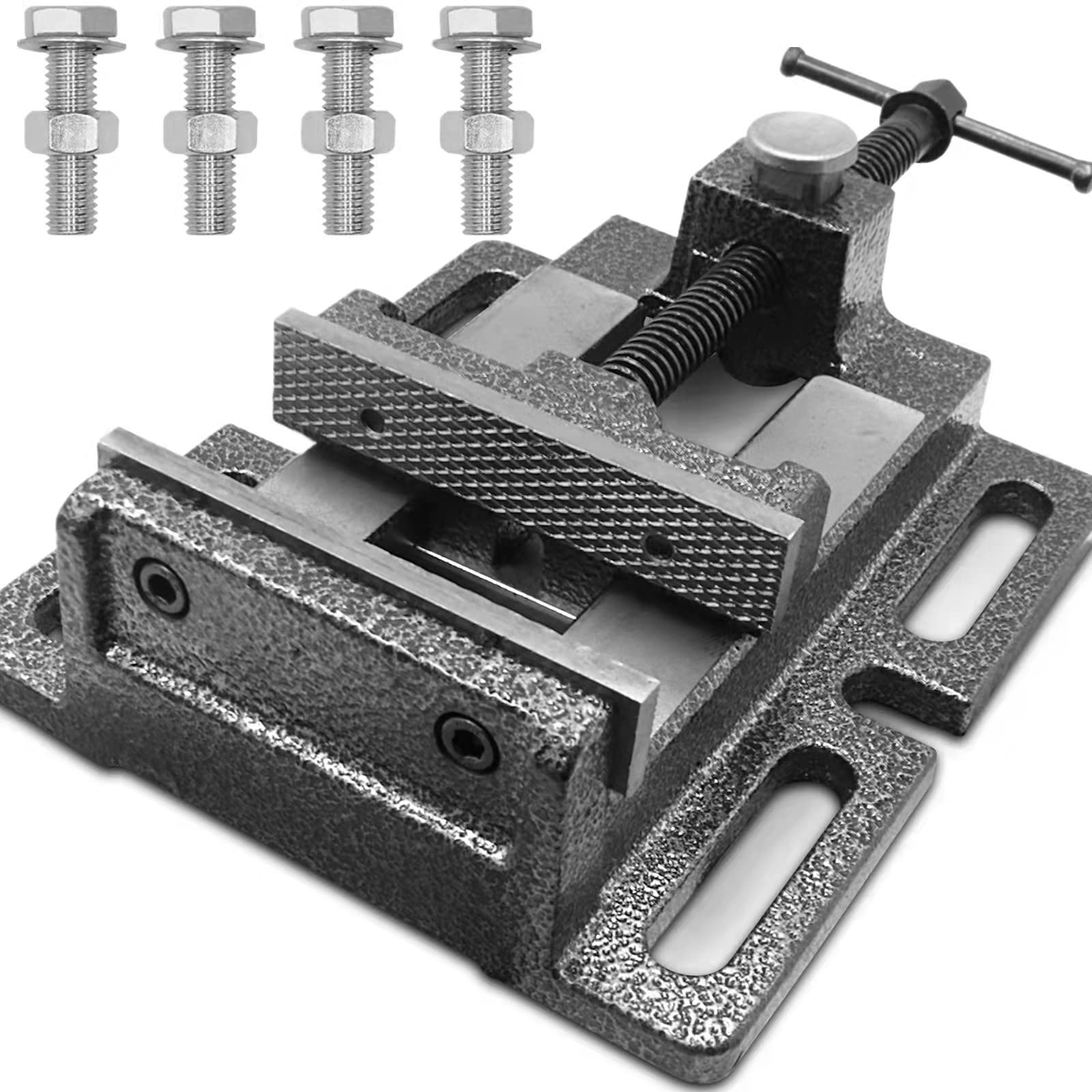 Mua Drill Press Vise, Quick Release Bench Vise 5'', Heavy Duty Drill ...