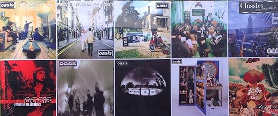 OASIS ALBUM COVERS CANVAS WALL ART: Amazon.co.uk: Kitchen & Home