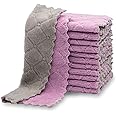 Amazon.com: kimteny 12 Pack Kitchen Cloth Dish Towels, Premium ...