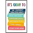 Amazon.com: Mental Health Decor for Classroom - It Is ok To Poster for ...