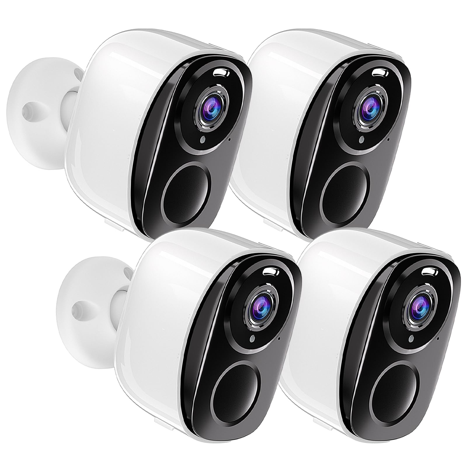 ELECCTV Security Cameras Wireless Outdoor, 2K Battery Powered Camera ...
