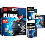 Amazon.com : Fluval 405 External Canister Filter - 110V, 340 gallons ...
