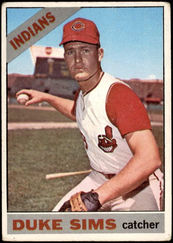 Amazon.com: 1966 Topps # 169 Duke Sims Cleveland Indians (Baseball Card ...