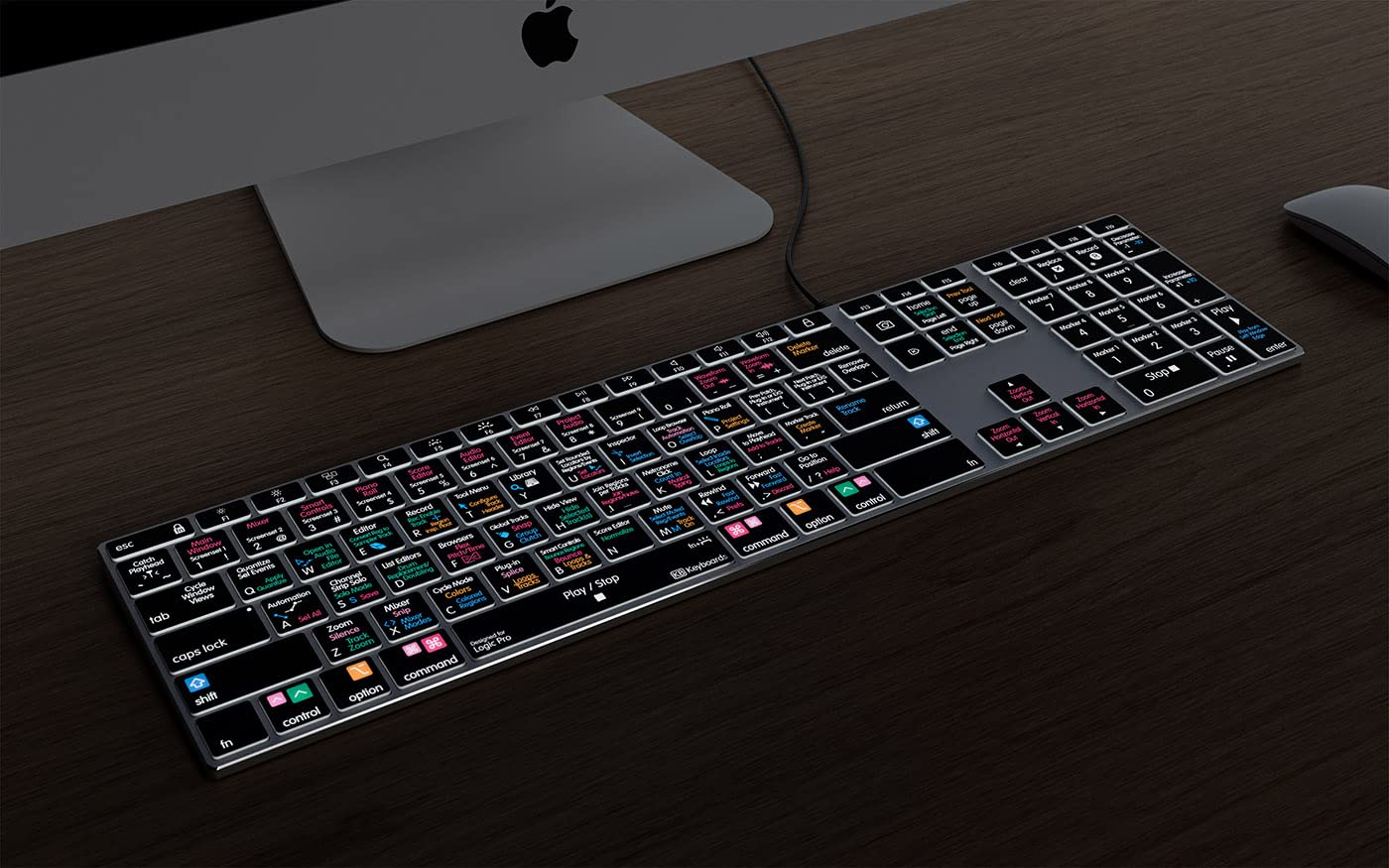 Mua KB Covers Logic Pro Backlit Pro Aluminum Keyboard with Shortcuts ...