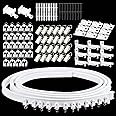 Amazon.com: KOLAKO Ceiling Curtain Track, Flexible Curved Curtain Track ...