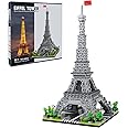 Amazon.com: CSNRHG Paris Eiffel Tower World Famous Architectural Model Micro Building Blocks Set ...
