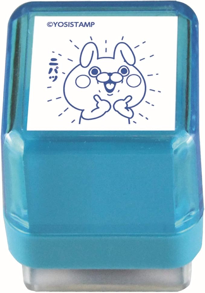 Amazon.co.jp： タニエバー ヨッシー スタンプ 浸透印 ニパッ TSK-93456 ブルー: 文房具・オフィス用品