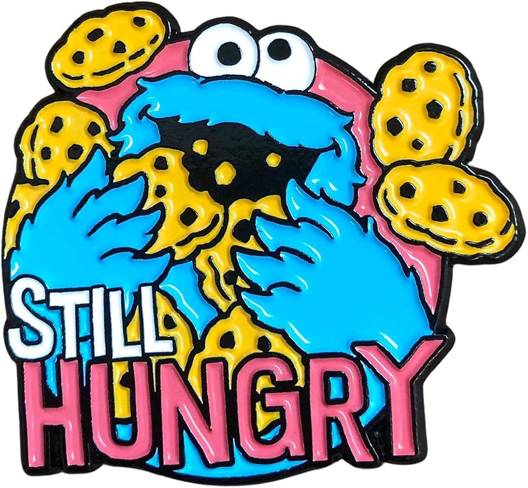 Amazon.com: Cookie Monster's Still Hungry: Official Collectible Enamel ...
