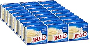 Jell-O Instant Pudding, Vanilla, 102g (Pack of 24): Amazon.ca: Grocery