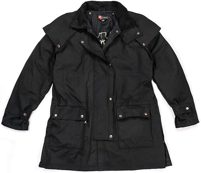 Kakadu Australia Cowboy Saddle Slicker Rain Jacket Duster -Workhorse ...