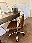 Amazon.com: Amazon Basics Modern, Low-Back, Adjustable, Swivel, Armless ...
