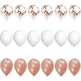 Amazon.com: 40 Inch Rose Gold Jumbo Digital 0 Number Balloons Huge ...