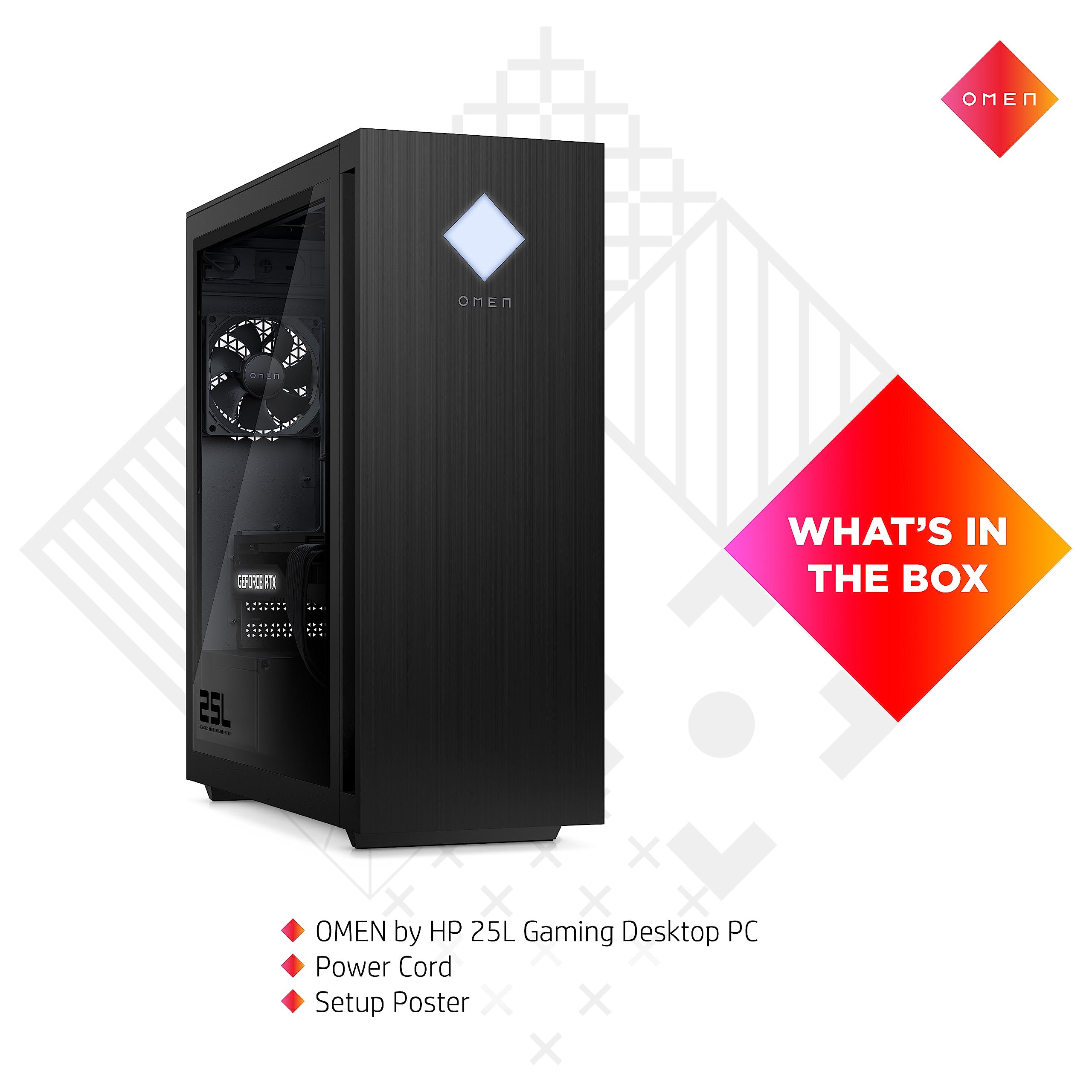 Mua HP Omen 25L Gaming Desktop PC GT15-0015na | AMD Ryzen? 5-5600G ...