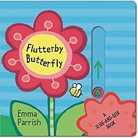 Amazon.com: Flutterby Butterfly: A Slide-and-Seek Book: 9781499800296 ...