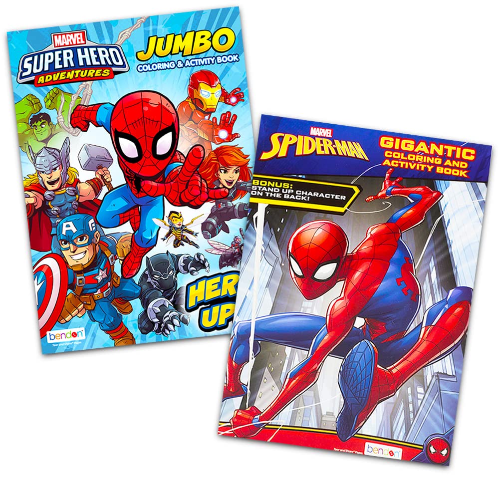Mua Marvel Spiderman Ultimate Coloring Book Set -- 3 Spiderman Activity ...