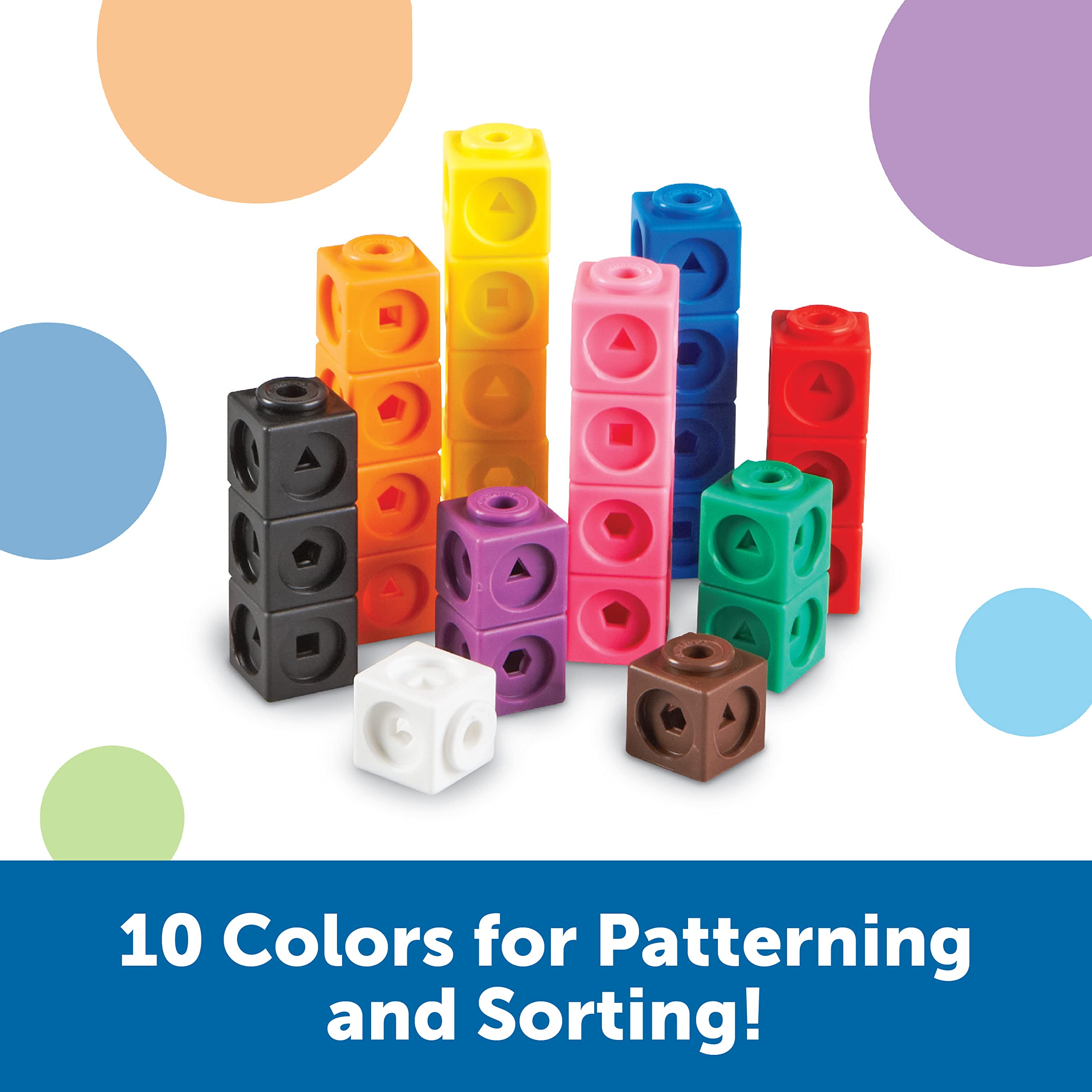 Mua Learning Resources MathLink Cubes - Set of 100 Cubes, Ages 5 ...