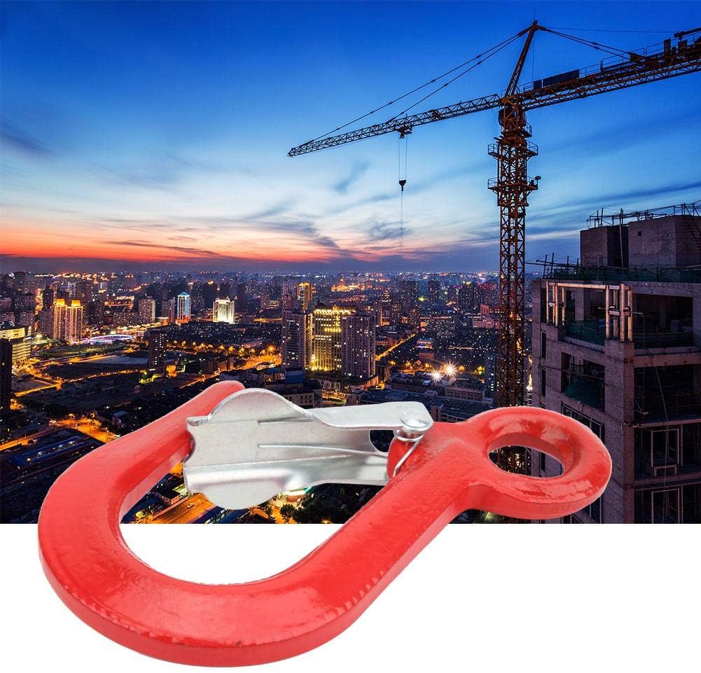 5000Lbs Alloy Steel Lifting Hook with Latch Crane Hoist Rigging Hook ...