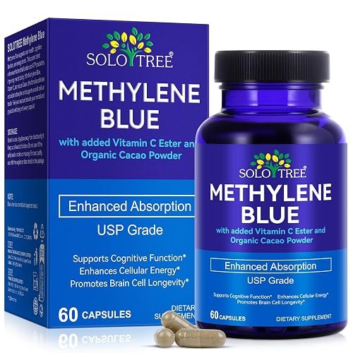 ZODENIS Supreme Methylene Blue Capsules, 1% USP Grade Quality Third ...