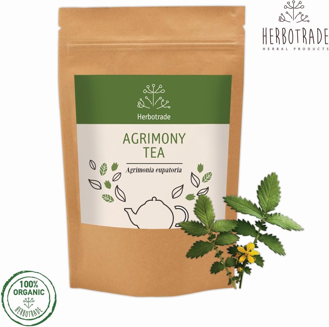 Amazon.com: Agrimony (Agrimonia eupatoria) Dried herb Tea (Loose) 3 oz ...