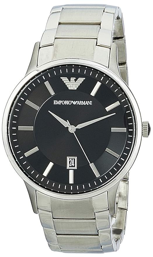Buy Emporio Armani Analog Black Dial Men's Watch-AR11181 at Amazon.in