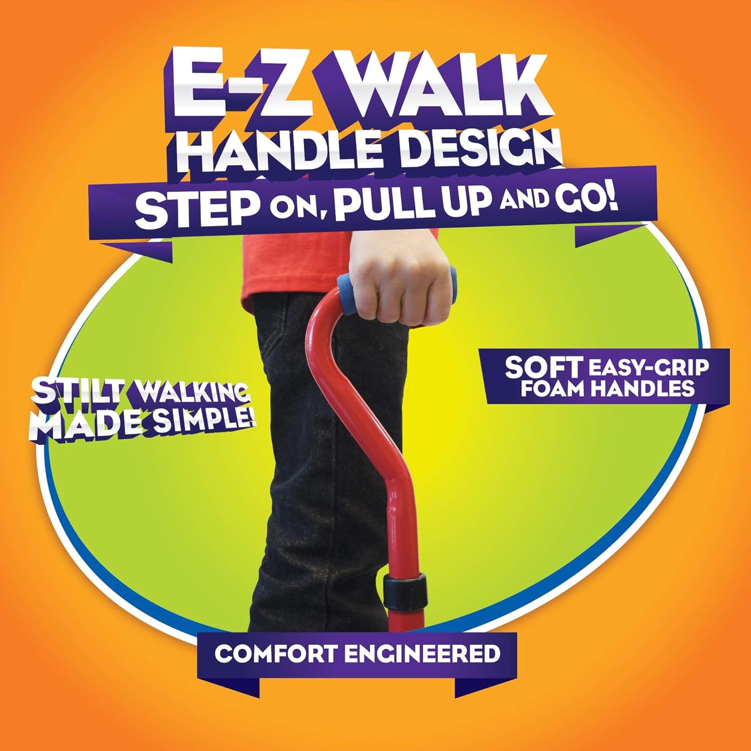 GeoSpace Original Walkaroo ‘Wee’ Balance Stilts with Adjustable Height ...