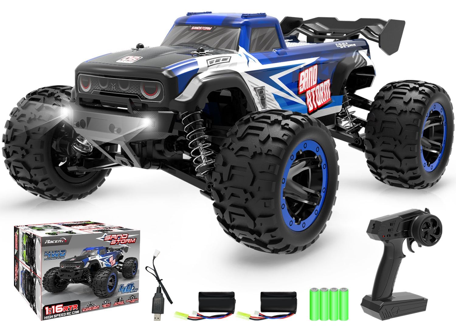 Mua 1:16 RC Truck 4x4 Hobby RC Car 40KPH High Speed Remote Control ...