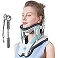 Amazon.com: Twinklepoch Cervical Neck Traction Device, Cervical Traction Device for Neck Pain ...