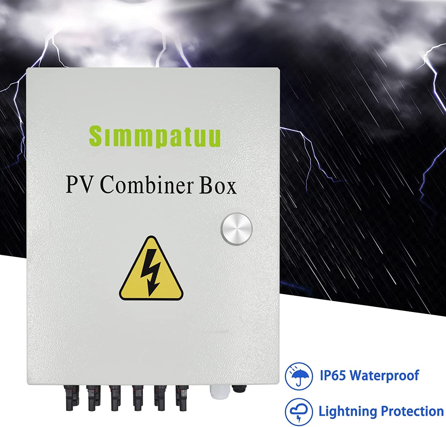 Mua PV Combiner Box, 6 String Waterproof Solar Combiner Box with ...