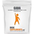 Amazon.com: BulkSupplements.com Gamma Aminobutyric Acid (GABA) - Sleep ...