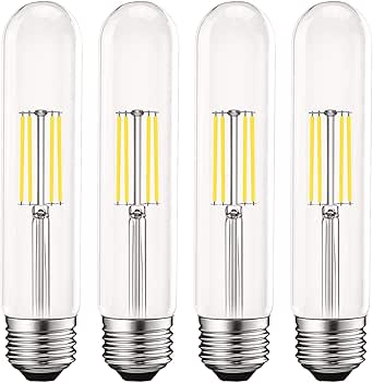 Luxrite Vintage T9 LED Tube Light Bulbs 60W Equivalent, 5000K Bright ...
