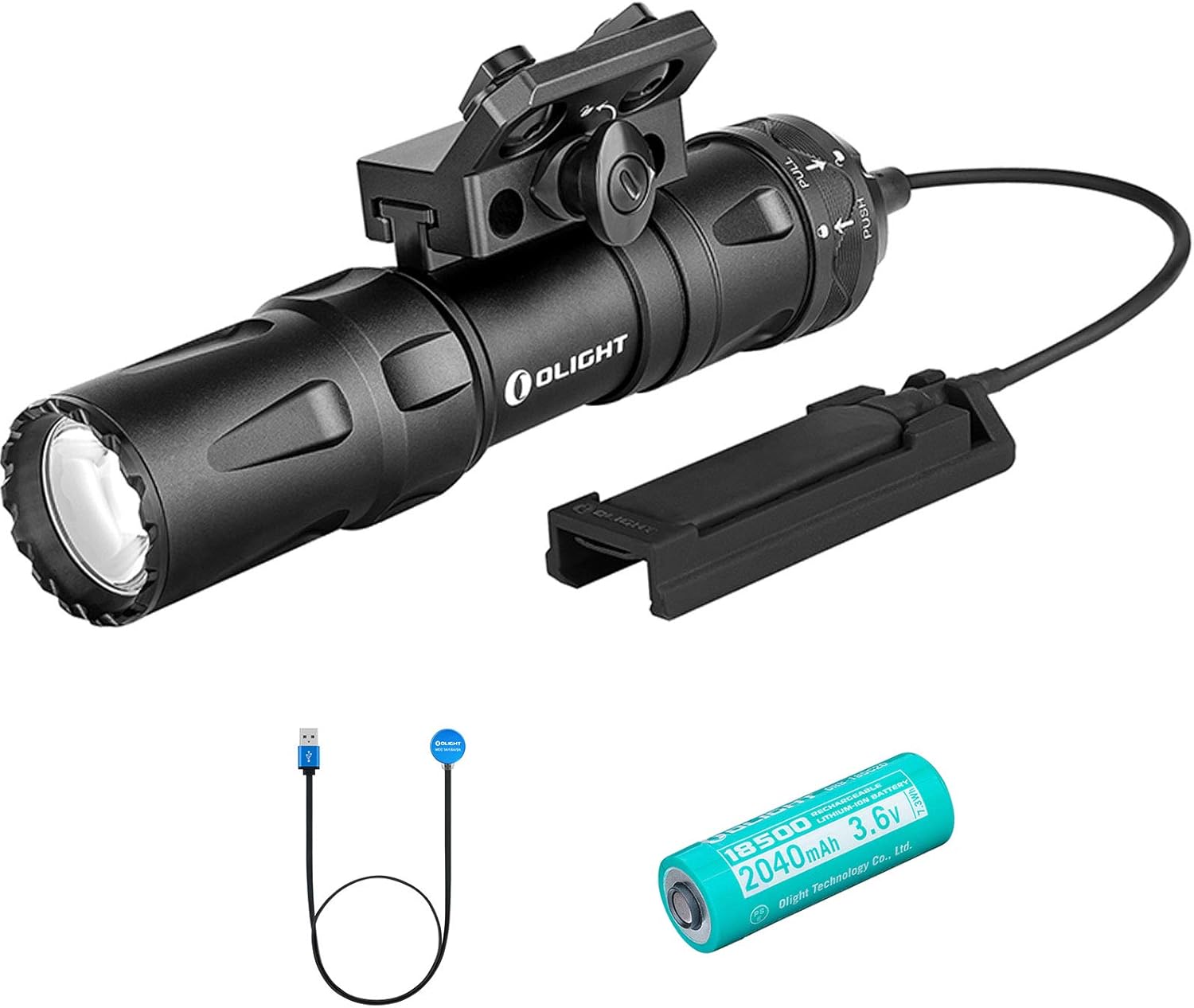 OLIGHT Odin Mini M-LOK Mount Tactical Torch 1250 Lumens Neutral White ...