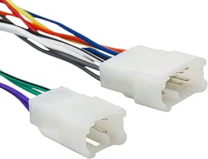 Amazon.com: Scosche TA02B Compatible with Select 1984-17 Toyota Power ...