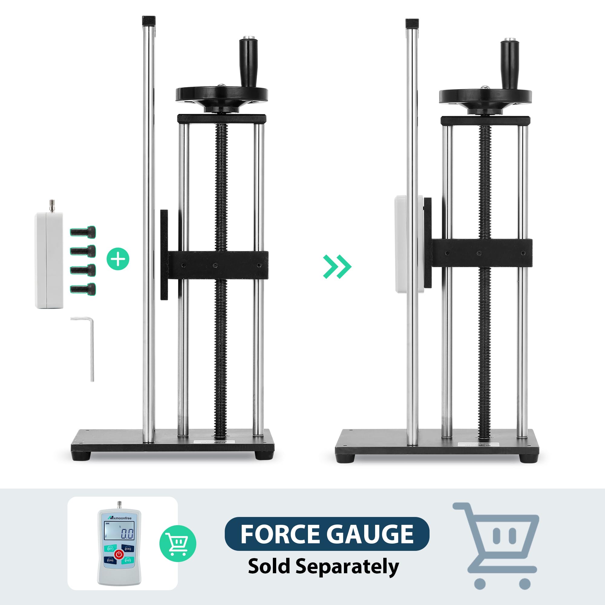 Mua Force Gauge Stand Manual Force Test Stand Push Pull Gauge, Hand ...