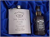 Jack Daniel's Hip Flask with Collapsible Cup: Amazon.co.uk: Kitchen & Home