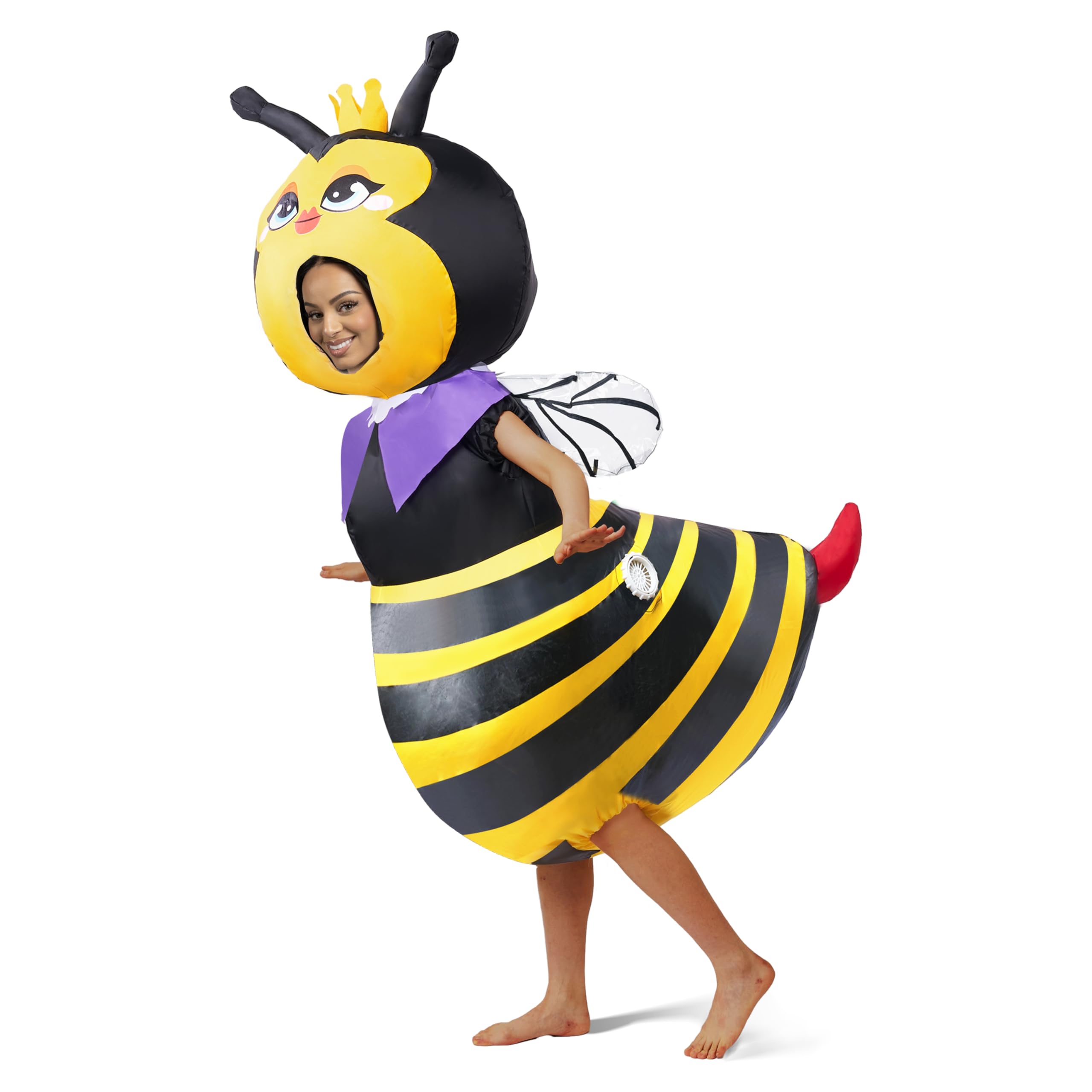 Spooktacular Creations Adult Inflatable Costume Full Body Bumble Bee ...