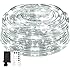 Amazon.com : LE LED Rope Lights, 33 ft 240 LED, Low Voltage, Daylight ...