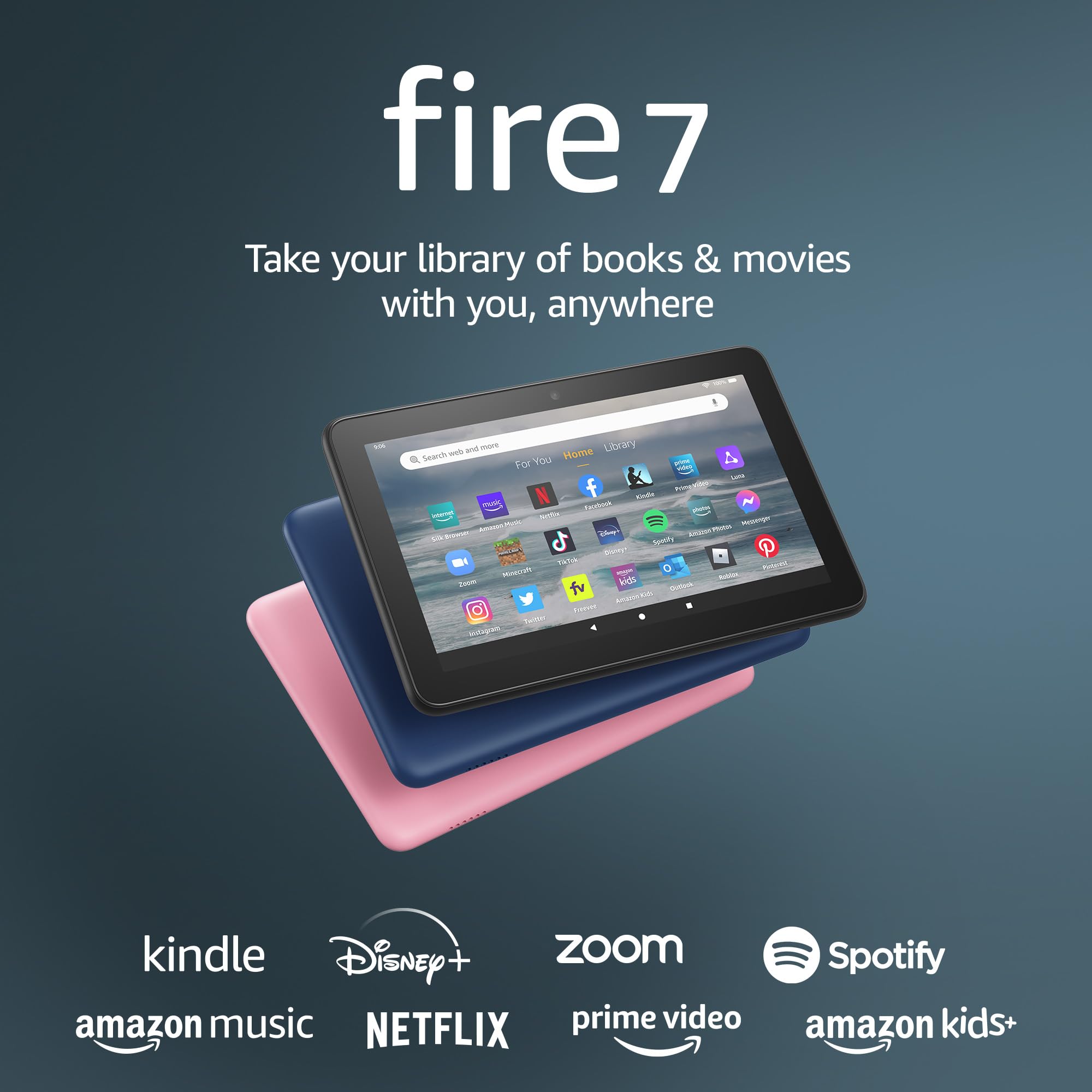 Mua Amazon Fire 7 tablet (newest model) 7” display, read and watch ...