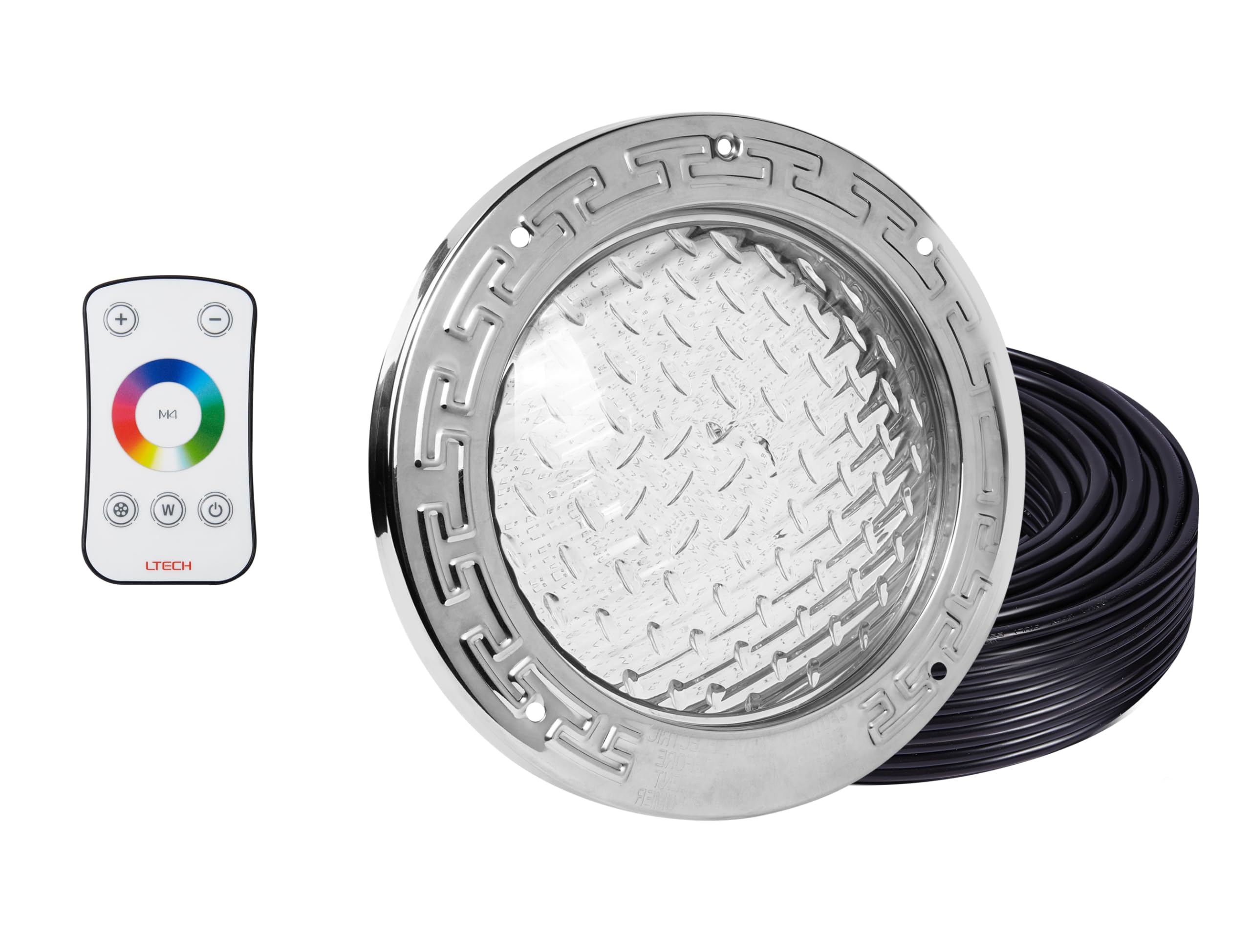 HQUA PN03DC 12V AC Remote Control LED RGBW Color Change Inground Pool ...