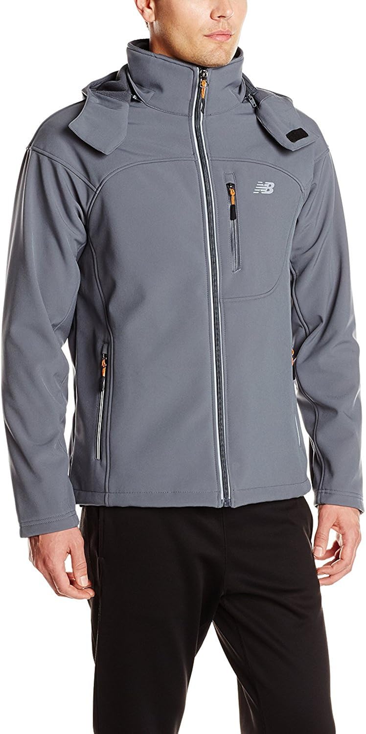 New Balance mensACNJK753Systems Softshell 3 in 1 Jacket Shell Jacket ...