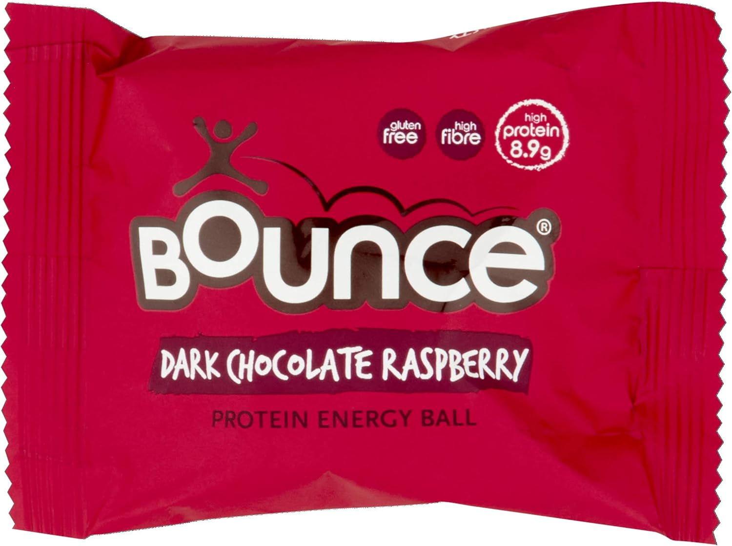 Bounce Dark Chocolate Raspberry Protein Energy Ball, 40 g, Pack of 12 ...