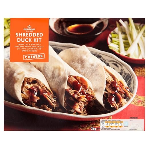 Morrisons Kitchen Aromatic Shredded Duck, 210 g: Amazon.co.uk: Grocery