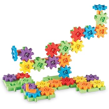 Amazon.com: Lakeshore Turn & Learn Magnetic Gears: Toys & Games