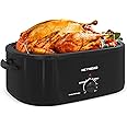 Amazon.com: 26 Quart Electric Roaster Oven with Visible & Self-Basting ...