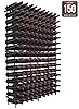 Sorbus Wine Rack Freestanding Floor - Wine Bottle Holder Holds 150 ...