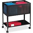 Amazon.com: Lorell Mesh Rolling File, 12-1/2 by 25 by 28-1/4-Inch ...