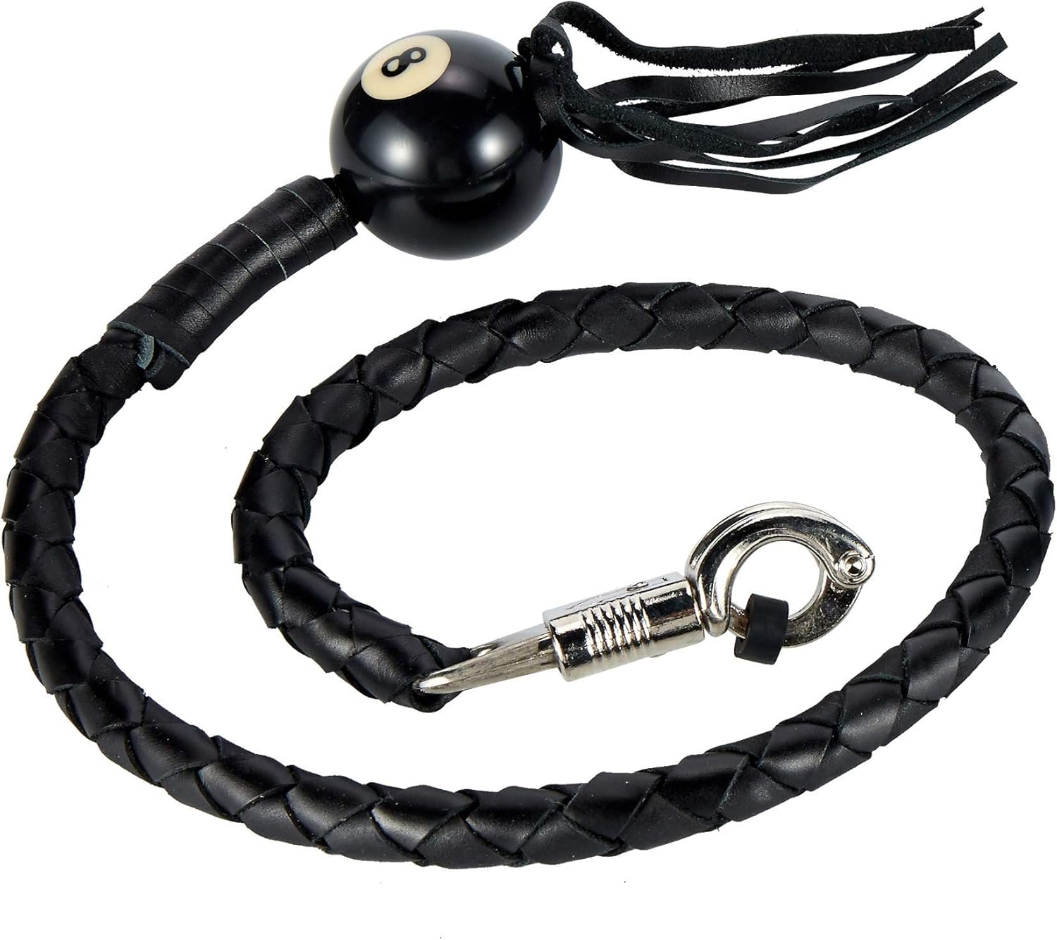 Amazon.com: 42" Black Get Back Whip With Pool Ball: Clothing