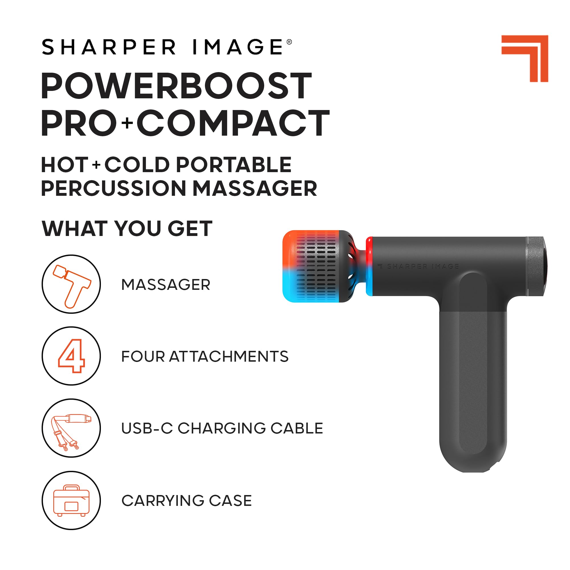Mua Powerboost® Pro+ Hot & Cold Compact Percussion Massager, Dual ...