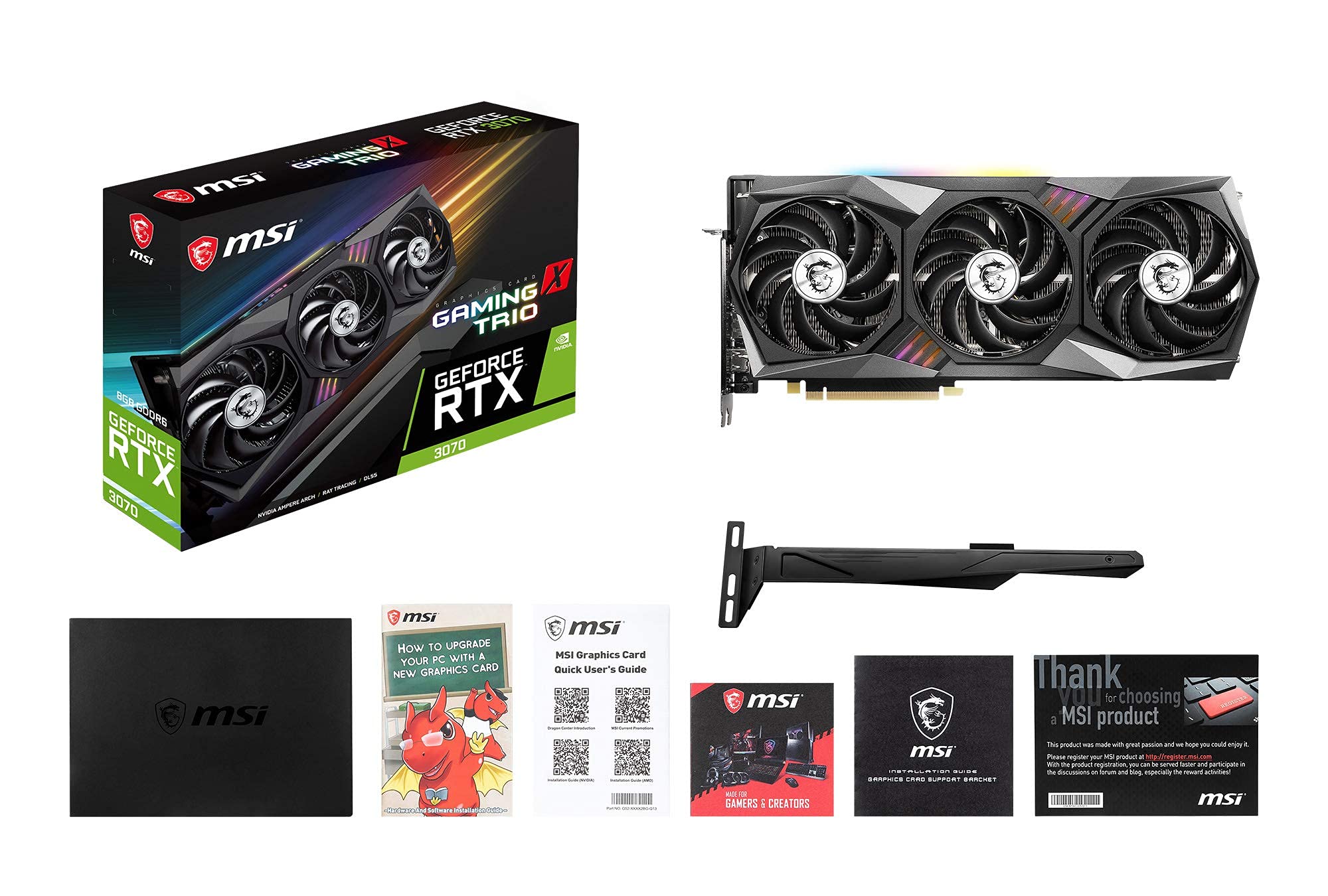 Mua MSI GeForce RTX 3070 Gaming X Trio 8GB GDRR6 Graphics Card - 256 ...