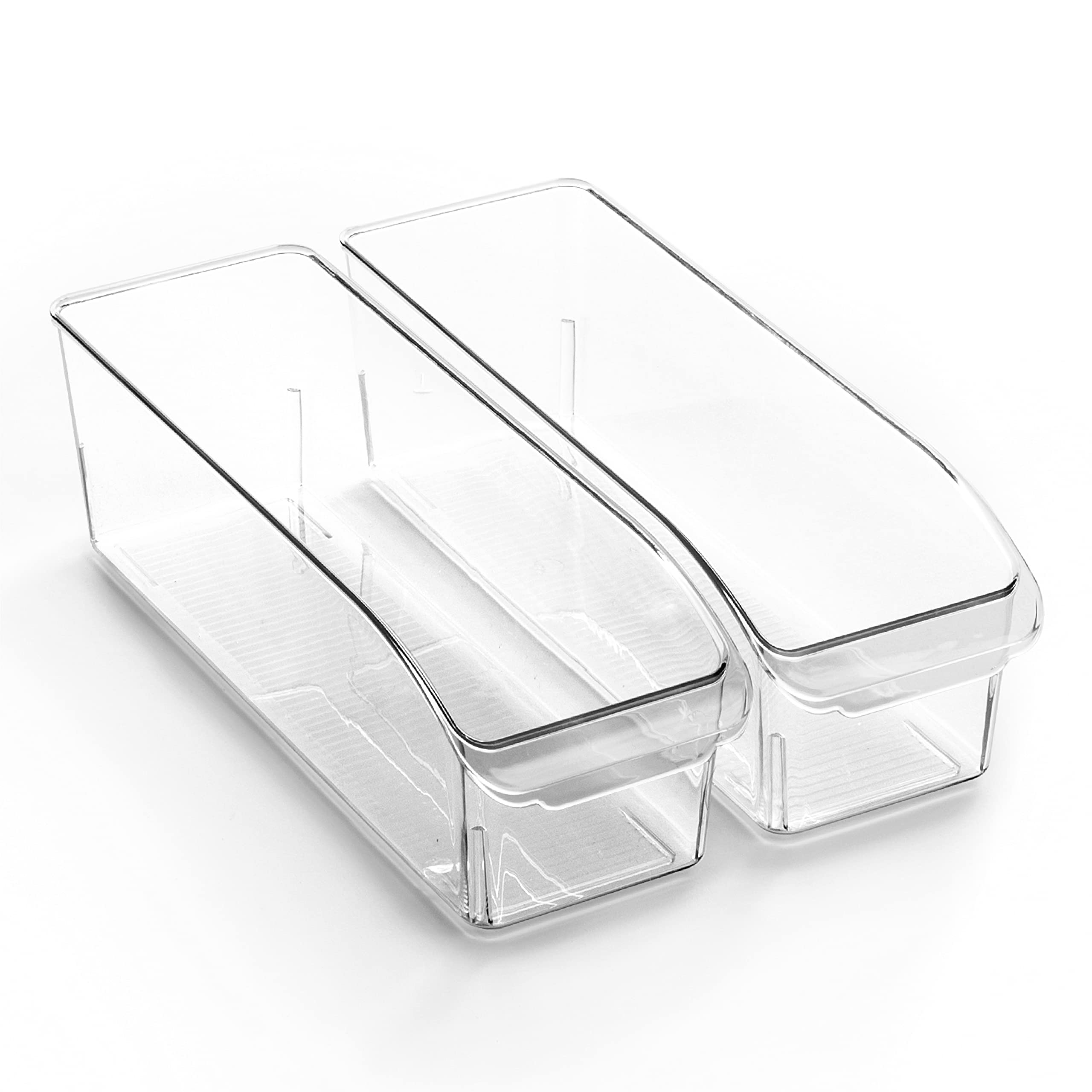 BINO | Plastic Storage Bins, Small | THE CURVE COLLECTION | Multi-Use ...