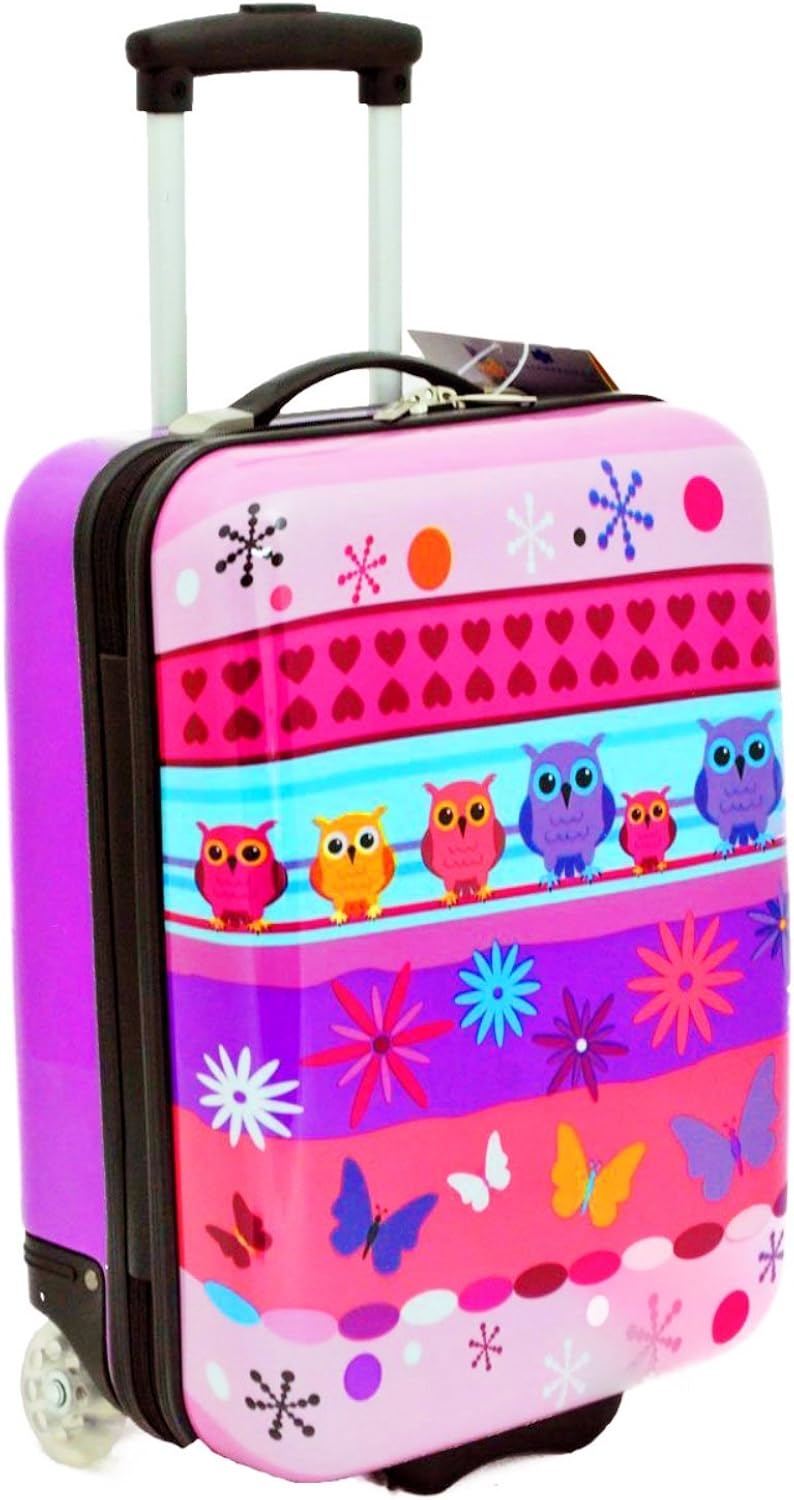 Valise Cabine 50 cm pour Enfant Violet: Amazon.fr: Vêtements et accessoires